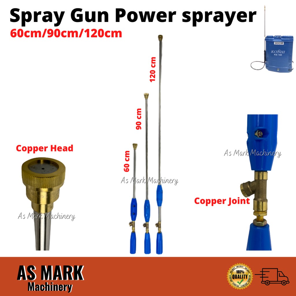Batang Pam Racun Spray Gun Power Sprayer 60cm/90cm/120cm Koshi Ogawa ...