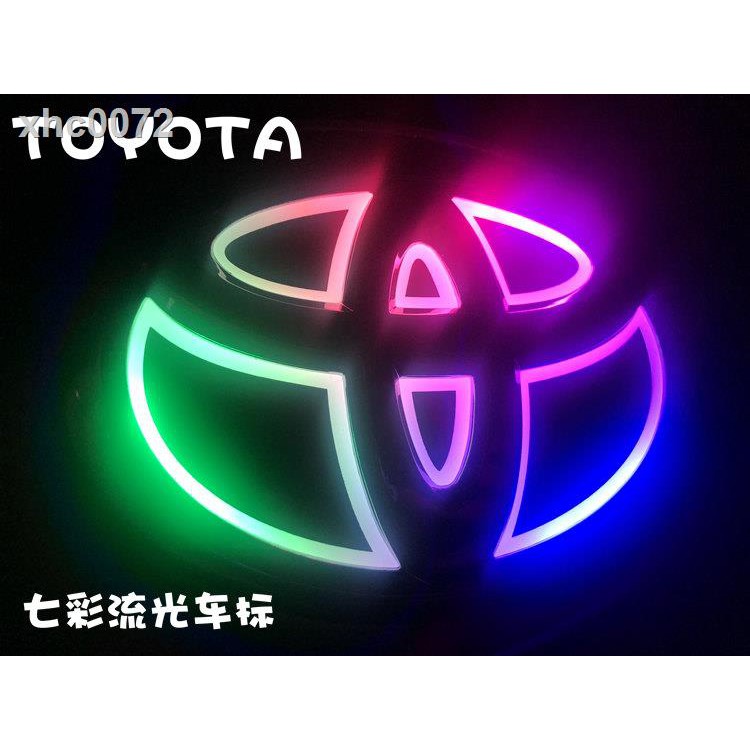Toyota LED Luminous Car Logo Camry/Corolla/Ralinda/Henlanda Front Rear ...