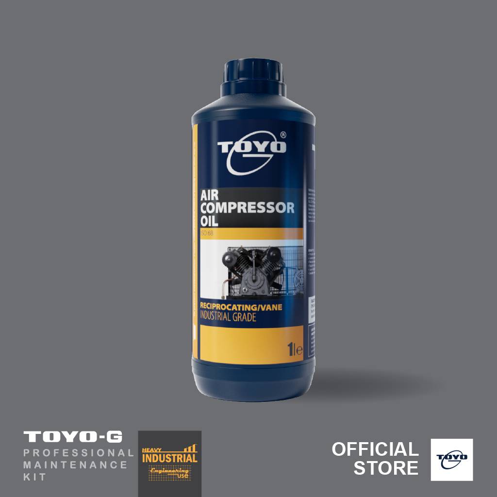 TOYO-G Air Compressor Oil ISO 68 (1L) | Shopee Malaysia