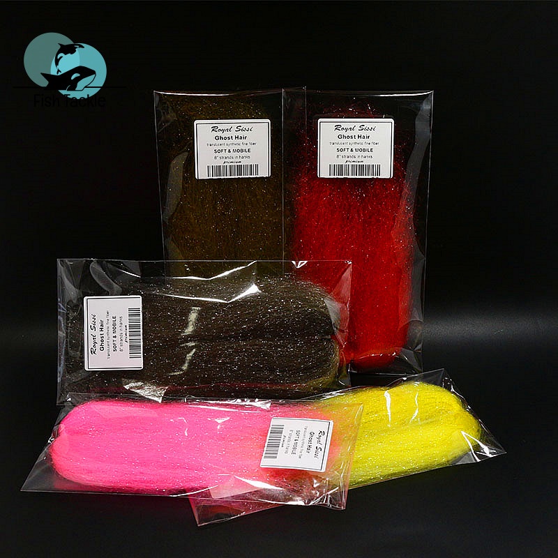 Fly Fishing Tying Material Ghost Hair Translucent Synthetic Hair for ...