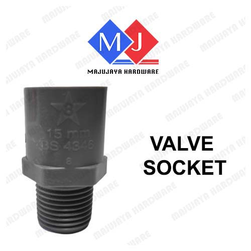 PVC Fitting Connector 15mm 20mm 25mm Socket Elbow Tee PT Socket Valve ...