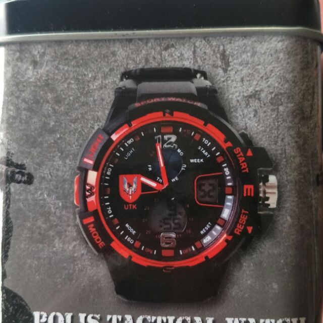 Jam tangan UTK polis PDRM ready stock | Shopee Malaysia