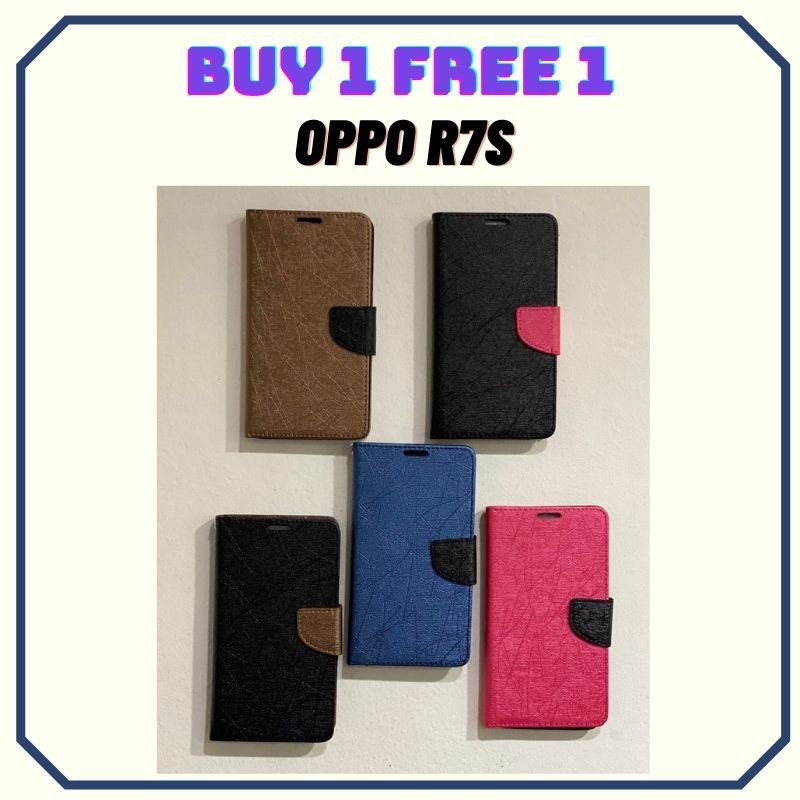 *Free Post* Oppo R7s Mobile Flip Case | Shopee Malaysia