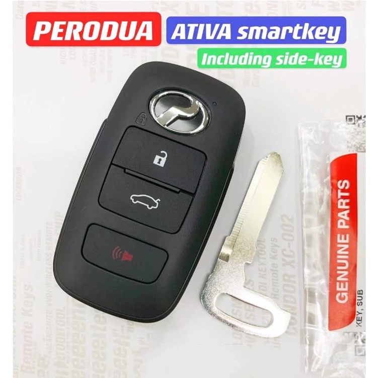 Perodua ATIVA genuine smart key | Shopee Malaysia