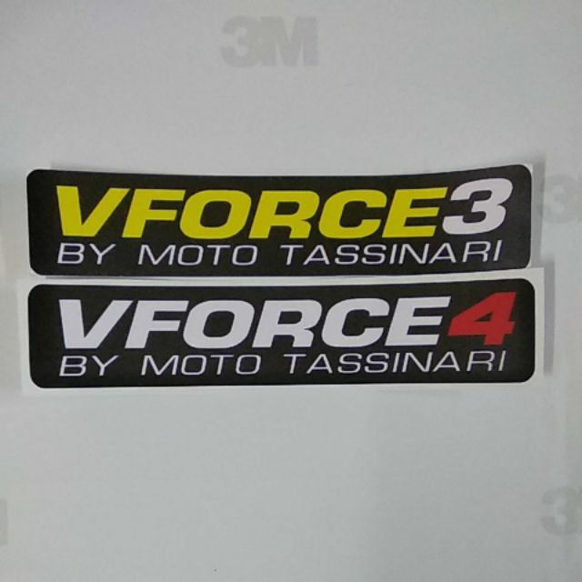 STICKER VFORCE 3 VFORCE4 ORI DESIGN NEW STICKER | Shopee Malaysia