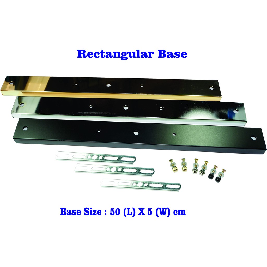 Lighting base - long base ( rectangular ) | Shopee Malaysia