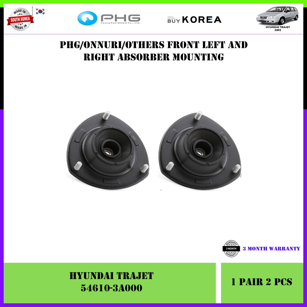 Hyundai Trajet Korea Aftermarket Front Left And Right Absorber Mounting ...