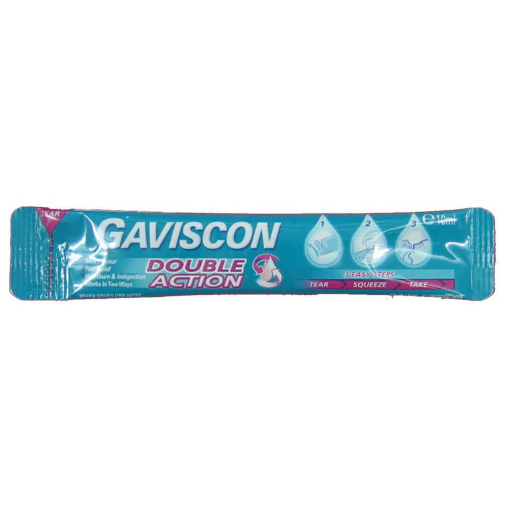 Gaviscon Double Action Liquid Sachets (5 x 10ml) | Shopee Malaysia