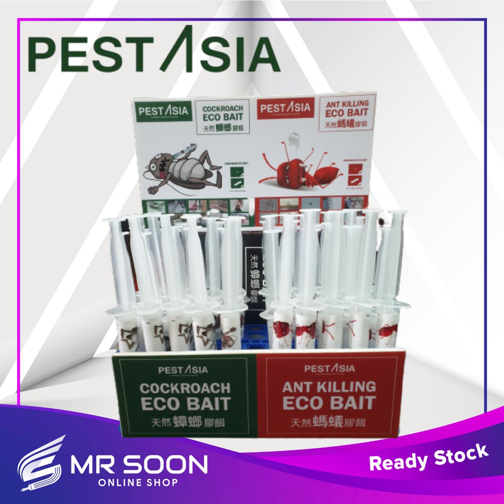 PEST ASIA Ant & Cockroach Killing Eco Bait(10g)/ Ubat Semut dan Lipas ...