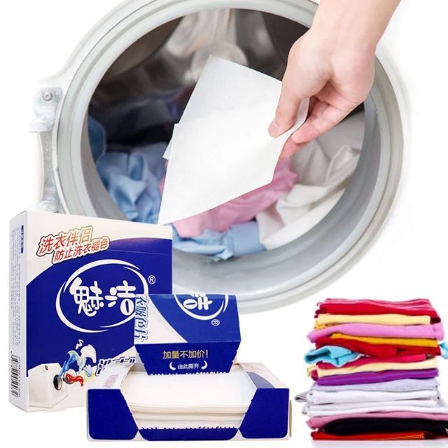 Color Catcher Washer Sheets/Laundry Colour Dye Catching | Shopee Malaysia