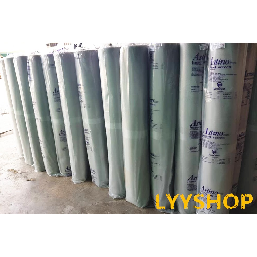 1.2MM INSECT SCREEN [ROLL]/ WINDOW NET/ NET NYAMUK/ NET TINGKAP/ NET ...