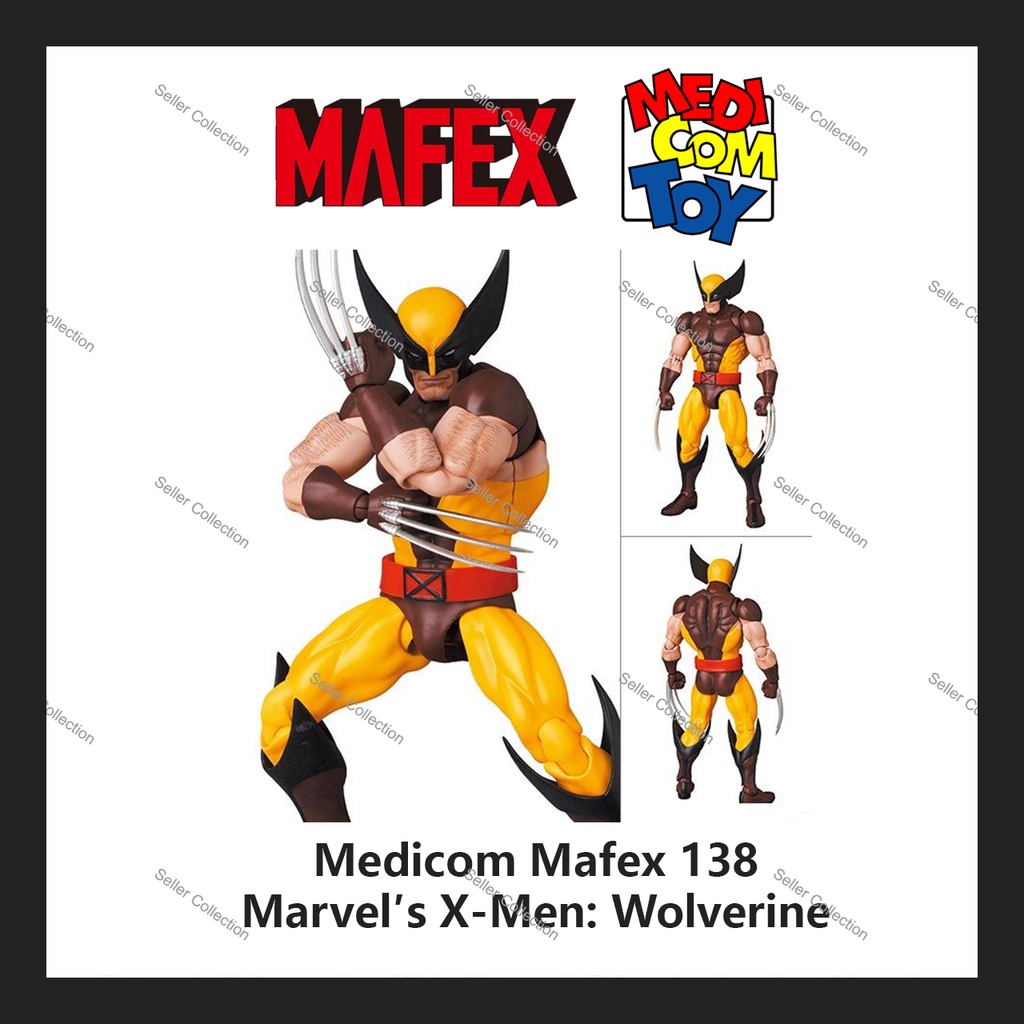 Medicom Mafex 138 X - Men: Wolverine | Shopee Malaysia