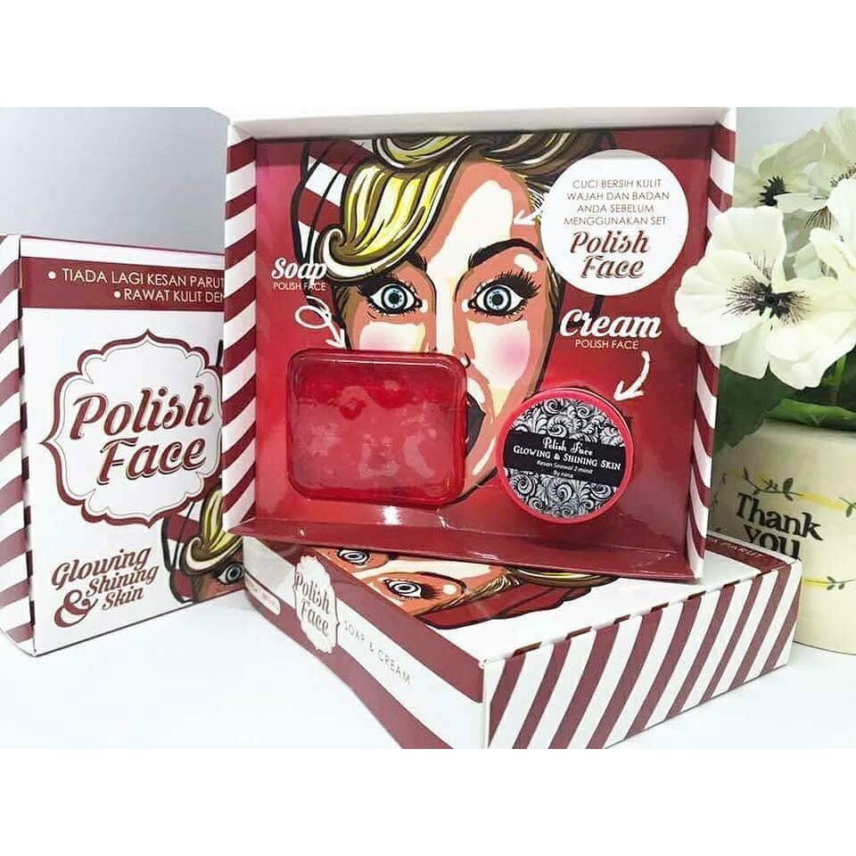 Polish Face 2 in 1 (Ready Stock) | Shopee Malaysia