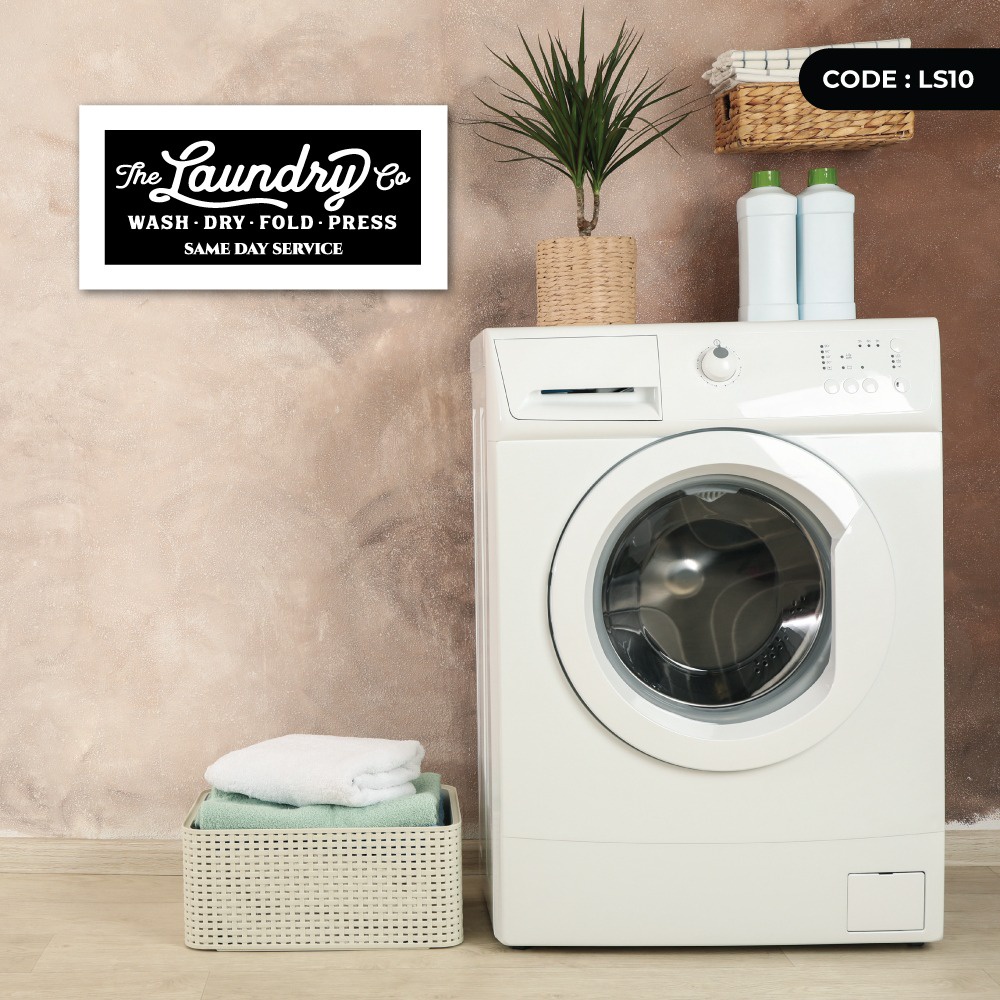 ULTIMATE SIGNATURE LAUNDRY SIGNAGE /LAUNDRY SIGN HOME DECORATION ...