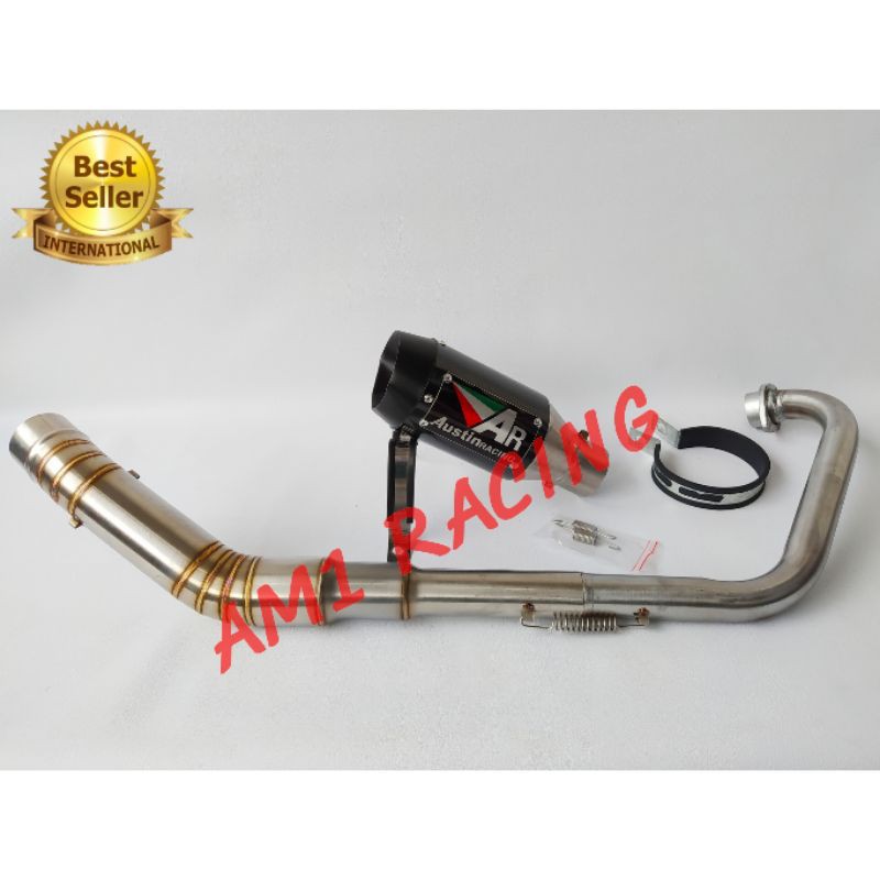Exhaust AR Austin Gp1r Gp1 r racing Ninja 250 mono Z250 sl Pulsar 200ns ...