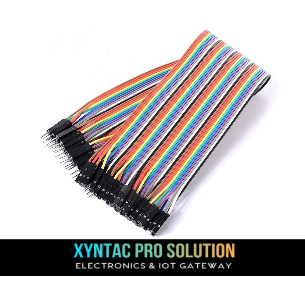 [High Quality] Dupont Cable Male Female 40 Pin Jumper Wire Arduino ...