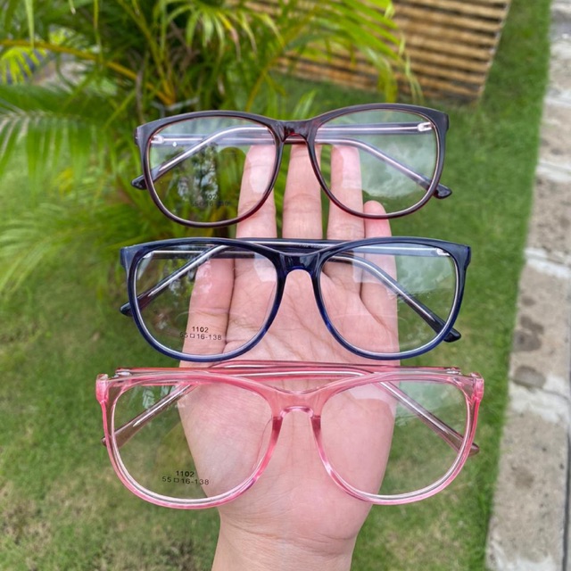 Code 1102 AS (frame package + anti-radiation lenses) | Shopee Malaysia