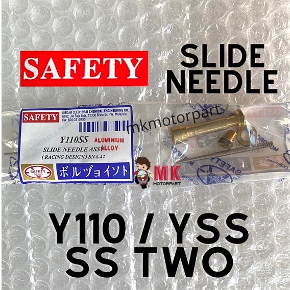 ( SAFETY ) SLIDE NEEDLE Yamaha Y110 / YSS / SS2 / SS Two Jarum Slide ...