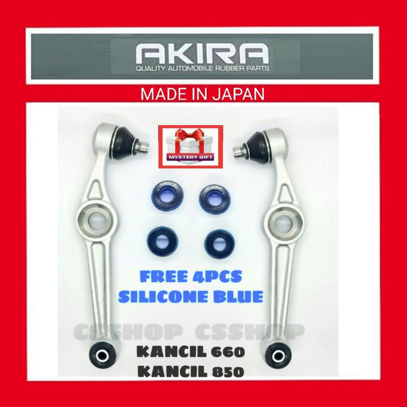 SILICONE PERODUA KANCIL 660 / 850 LOWER ARM FRONT LEFT / RIGHT SET FREE ...