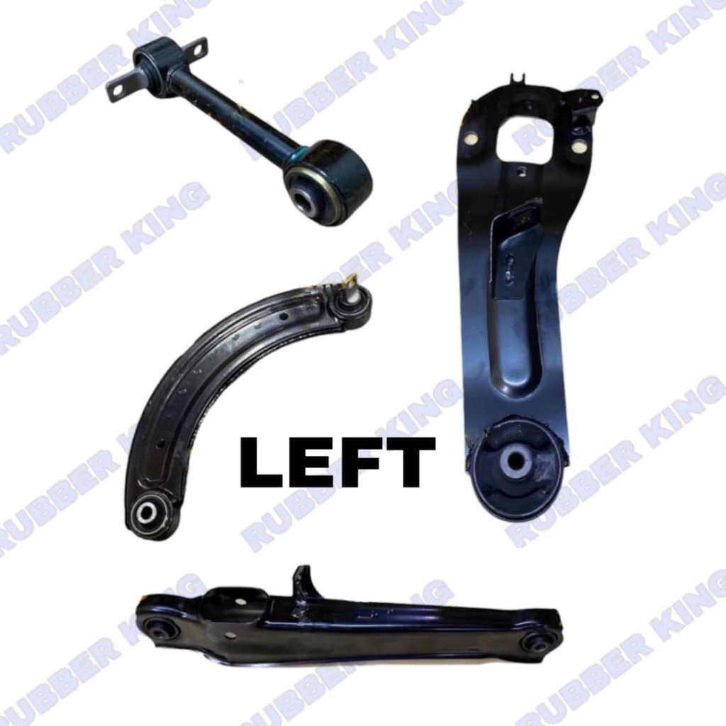 PROTON PREVE, SUPRIMA S REAR LOWER/UPPER/TRAILING ARM SET (LEFT/RIGHT ...