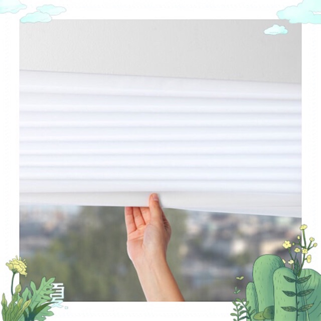 IKEA SCHOTTIS Pleated blind, white, 90x190 cm | Shopee Malaysia
