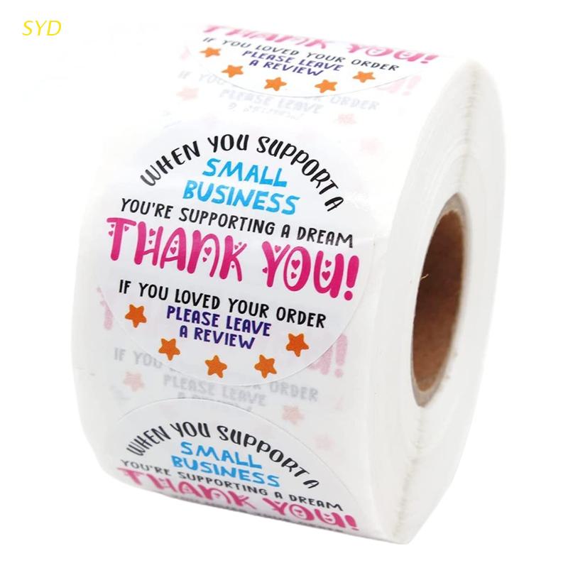 Best 500pcs Thank You Stickers When You Support Small Business You're ...