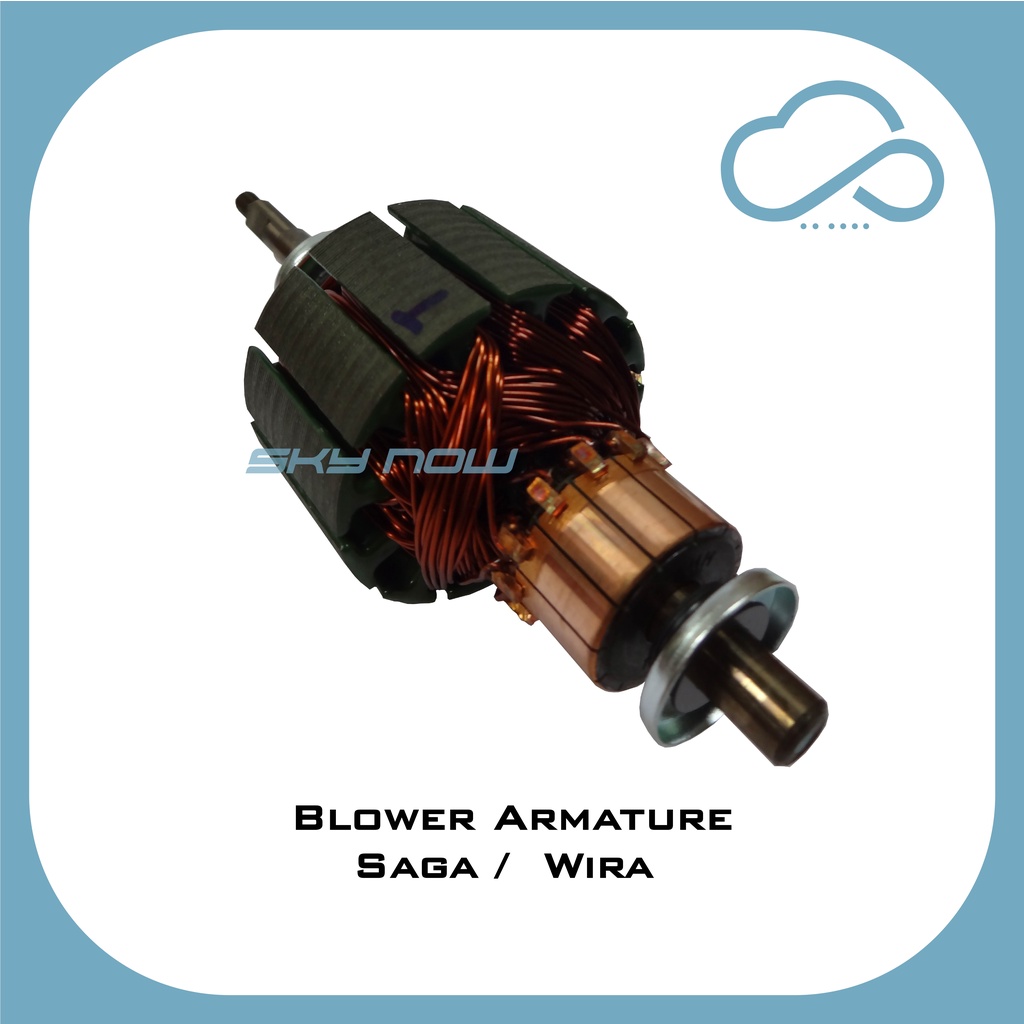 Proton ND saga / wira air-cond blower armature *Denso System* & Carbon ...
