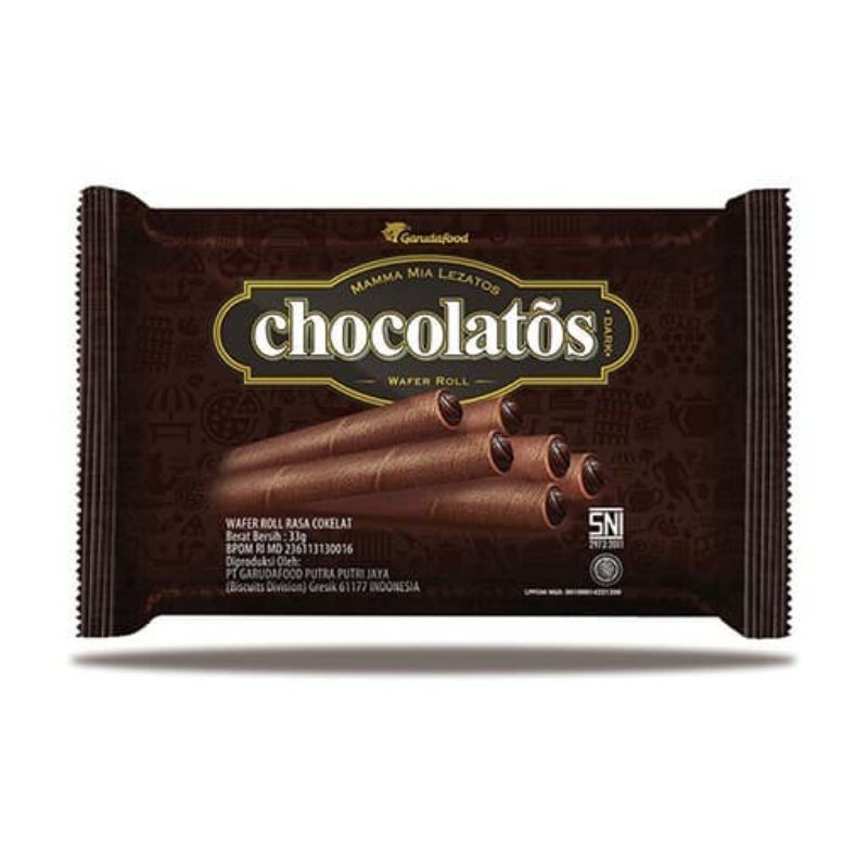 Chocolatos WAFER ROLL FLAVOR 30G | Shopee Malaysia