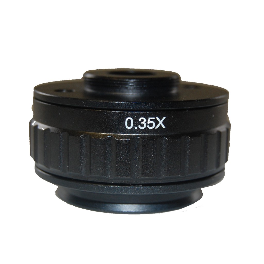 0.35X Focus adjustable microscope C Mount adapter for amscope New type ...