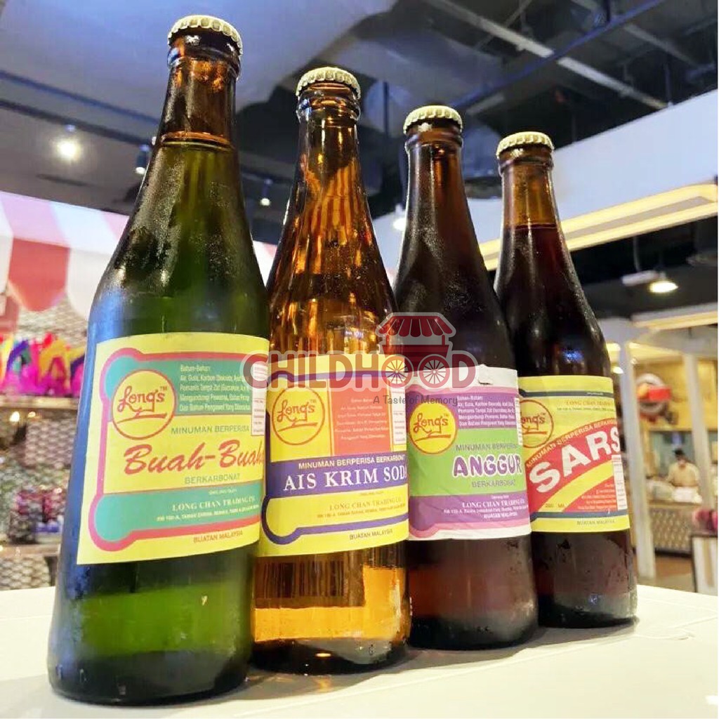 🔥Air Minuman Legend🔥Childhood Beverage: 1901 Long Chan Ice Cream Soda ...