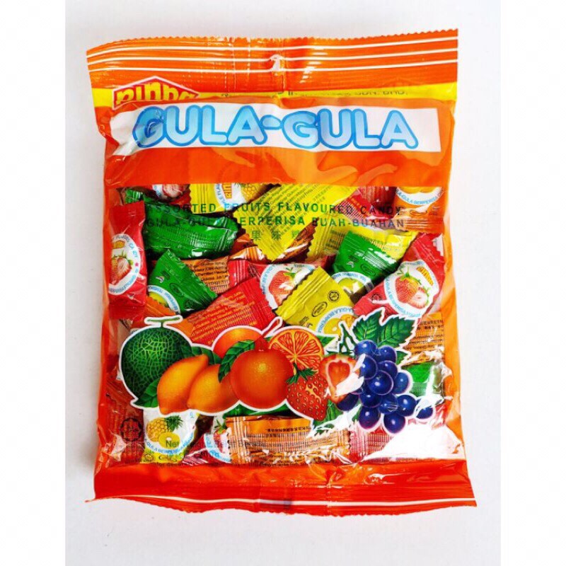 Rinda Candy 200g - Buttermint / Cola / Pineapple / Fruit flavoured ...