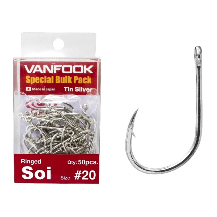 VANFOOK fishing hook SPECIAL BULK PACK SOI (50 PCS) | Shopee Malaysia