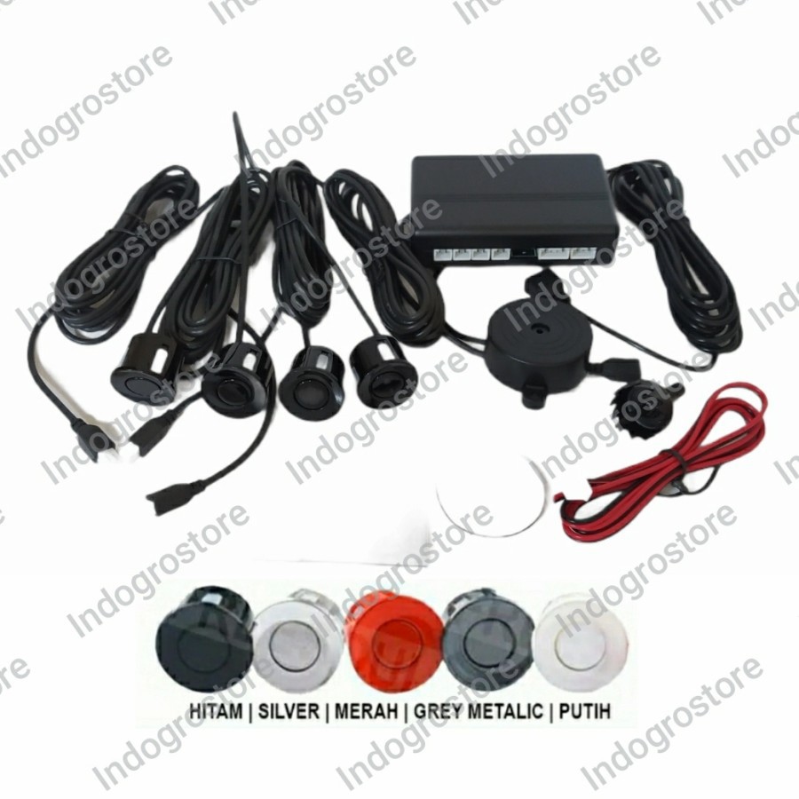 4 POINT REVERSE PARKING SENSOR NISSAN MARCH JUKE GRAND LIVINA XTRAIL ...