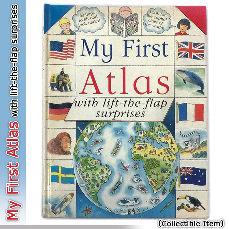 My First Atlas with lift – the –flap surprise The capital cities of the ...