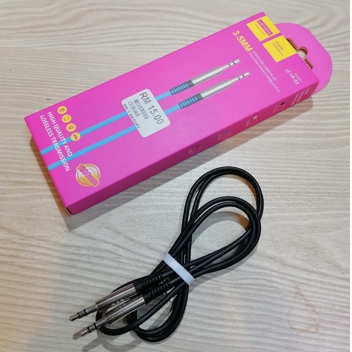 AUX AUDIO CABLE 3.5MM AUX TO AUX SPEAKER / WAYAR SPEAKER | Shopee Malaysia