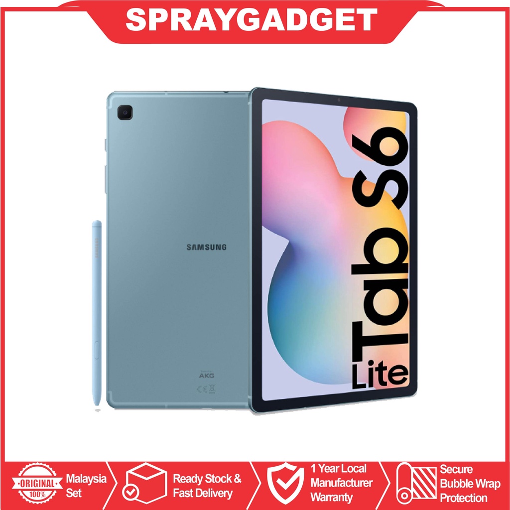 Samsung Galaxy Tab S6 Lite 2024 (WiFi P620/ LTE P625) 4GB RAM + 128GB ROM - 1 Year Samsung ...