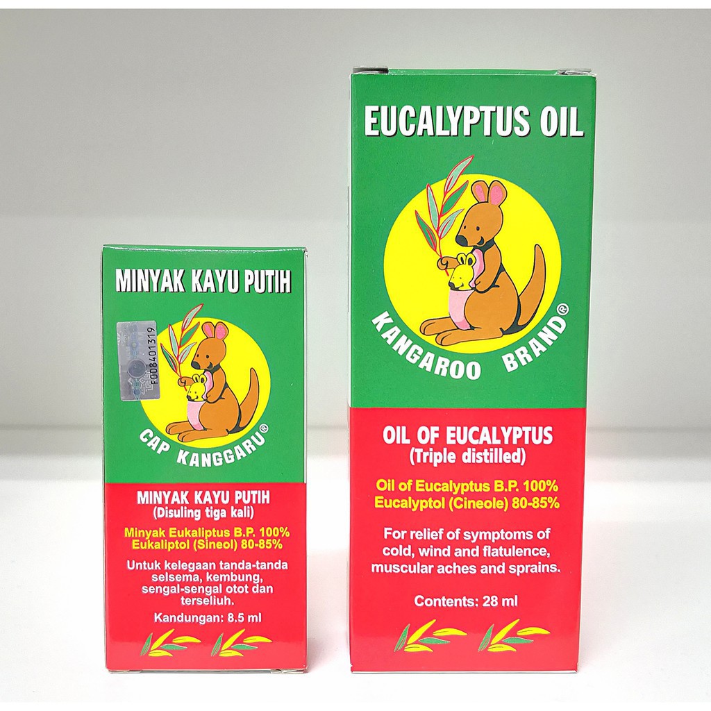 Kangaroo Brand Eucalyptus Oil (8.5ml / 28ml) | Shopee Malaysia