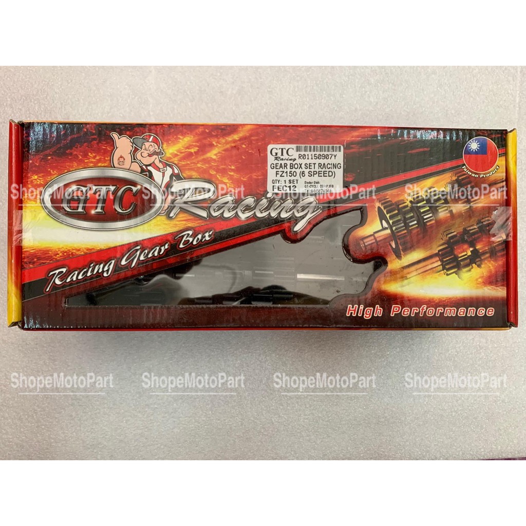 GEARBOX GEAR BOX GTC RACING FZ150 FZ 150 FZ150i 6 SPEED 6S 6SPEED ...