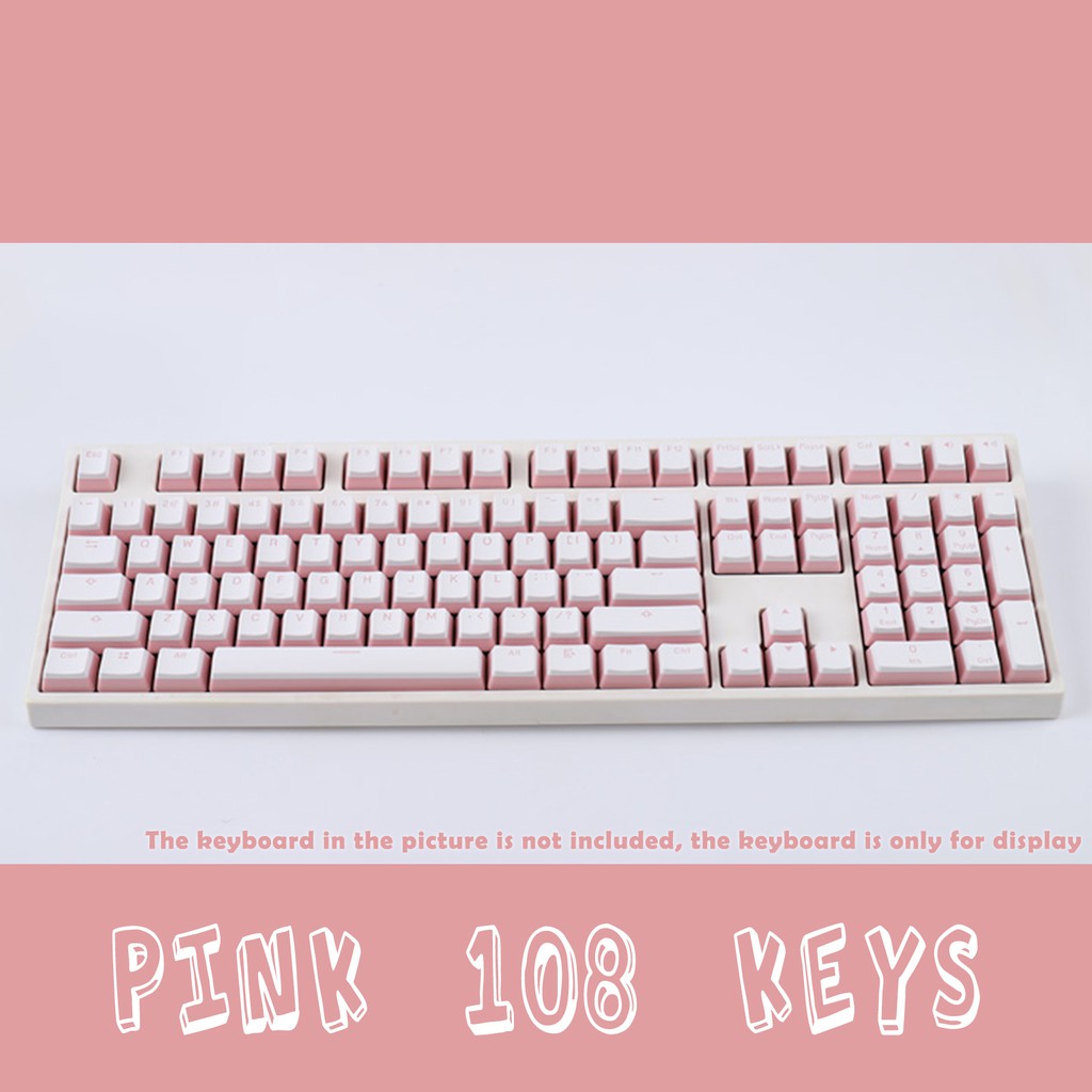 【YXWJ】108/104/87/61 Keys Razer PBT Pudding Keycaps, Double-shot ...
