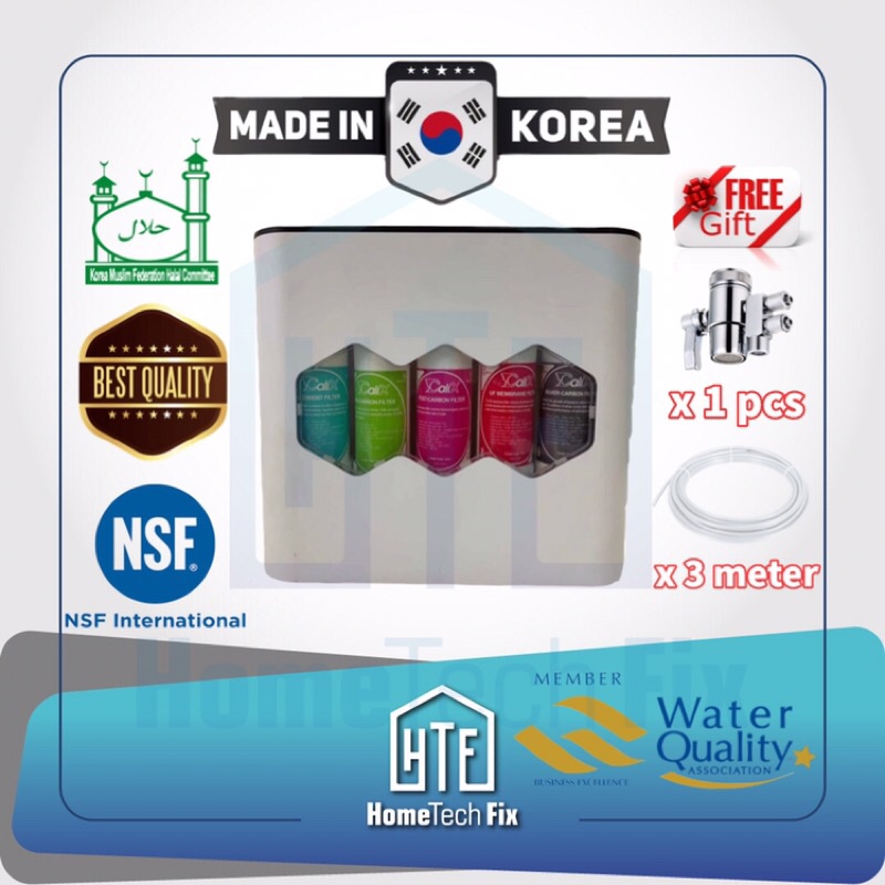 NEW CALIX KOREA WATER FILTER 5 STAGE HALAL FILTRATION WATER DISPENSER ...