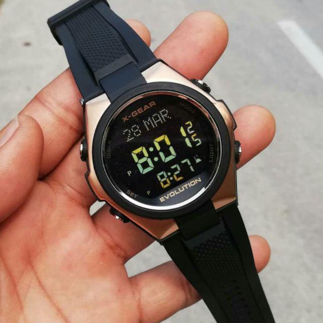 JAM TANGAN MUSLIM QIBLAT X-GEAR (JAM TANGAN LELAKI MURAH WATERPROOF ...
