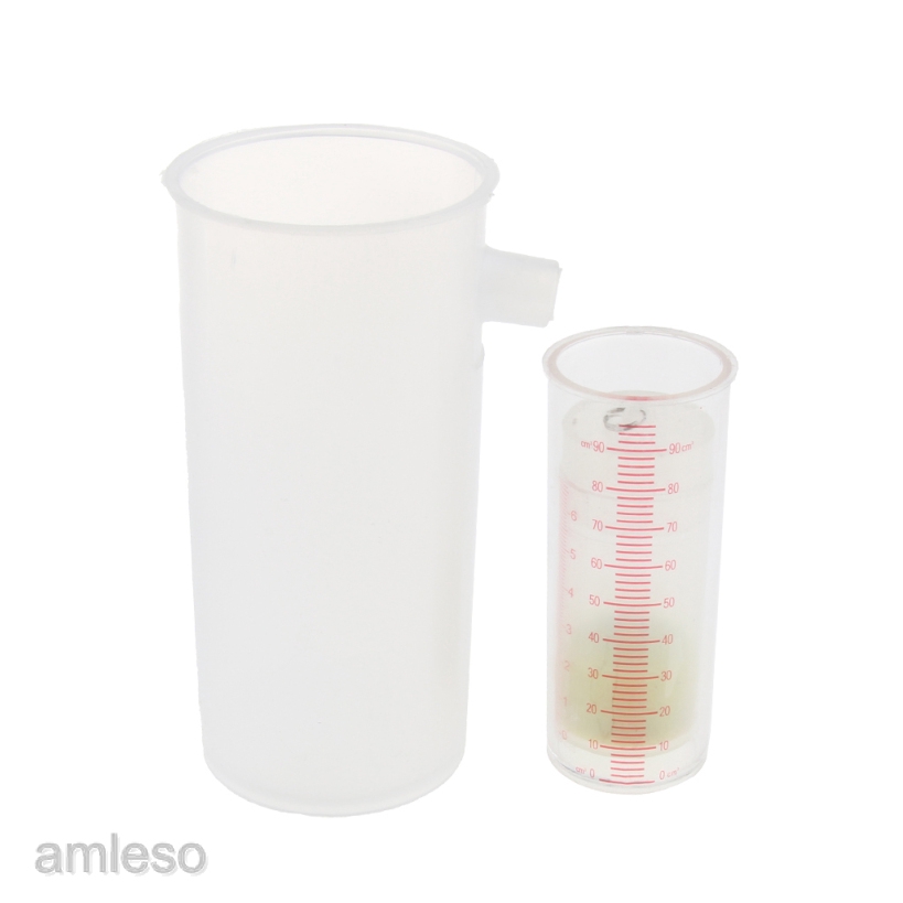 [amlesoMY] 1 Set Overflow Can Flotation Principle Model Beaker with ...