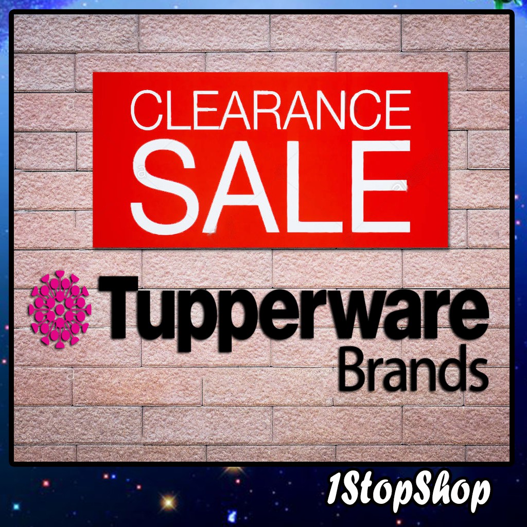 💥 STOCK CLEARANCE ORIGINAL TUPPERWARE 💥LELONG💥 | Shopee Malaysia