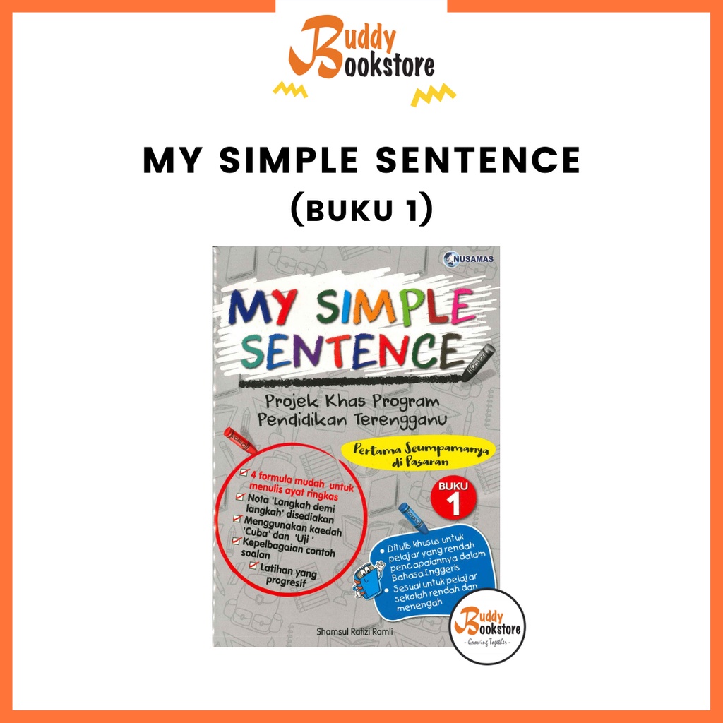 [BuddyBookstore] Buku Latihan: My Simple Sentence Buku 1 (Nusamas ...