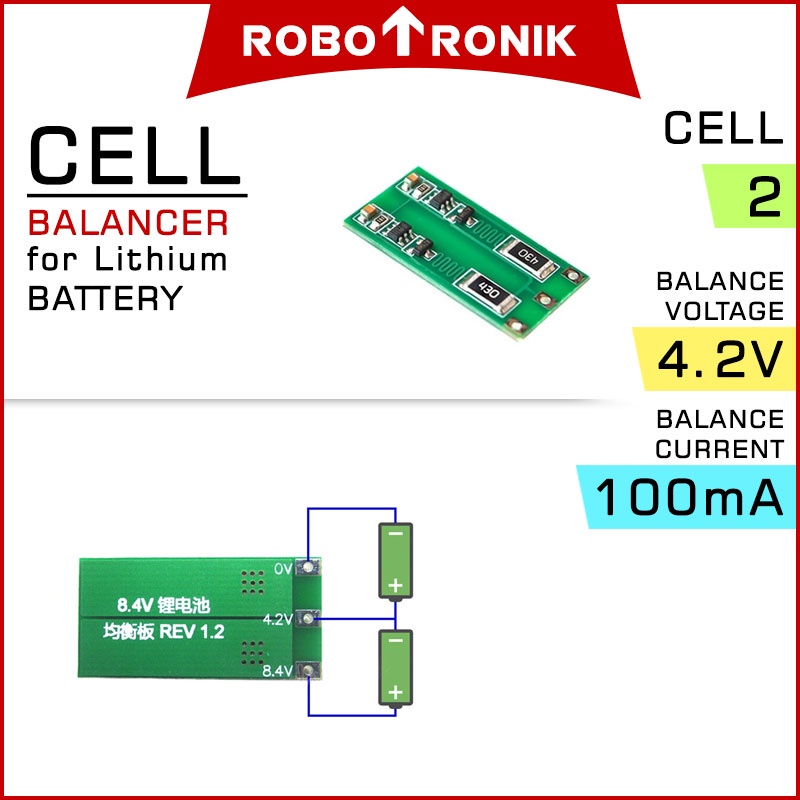 Cell Balancing (Passive Balancer) for BMS (Battery Management System ...
