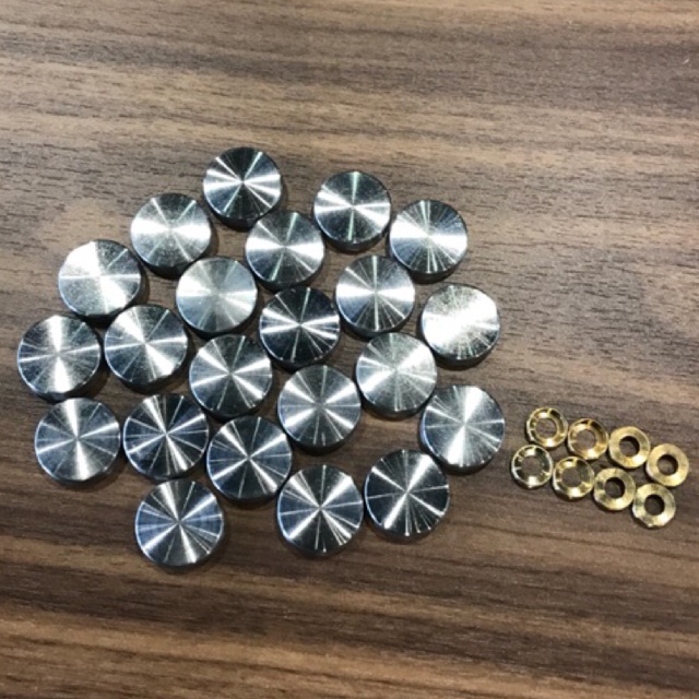 Stainless steel screw cap COMBO 10/20 pieces size Fi 19mm | Shopee Malaysia