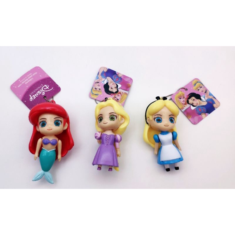 Disney princess Alice in the wonderland Ariel Rapunzel moveable ...