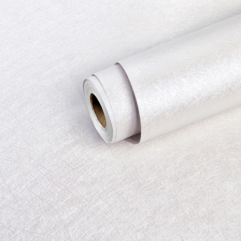 Plain Texture Metallic Wallpaper Kertas Dinding Kasar Warna Simple ...