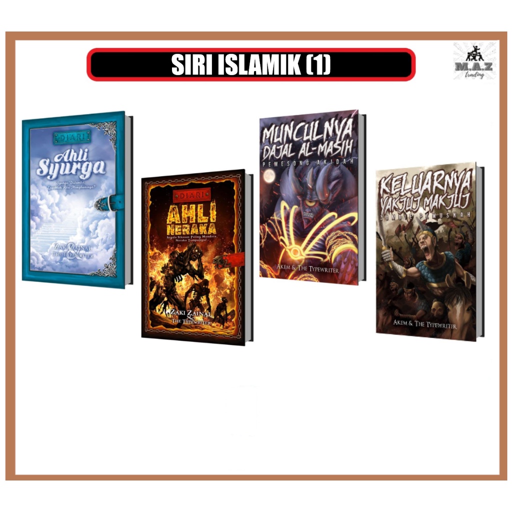 Siri Buku Islamik (1) Blink : Diari Ahli Syurga / Diari Ahli Neraka ...