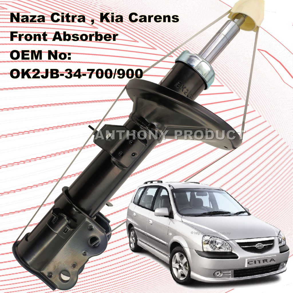 Naza Citra , Kia Carens ll Front and Rear Shock Absorber | Shopee Malaysia